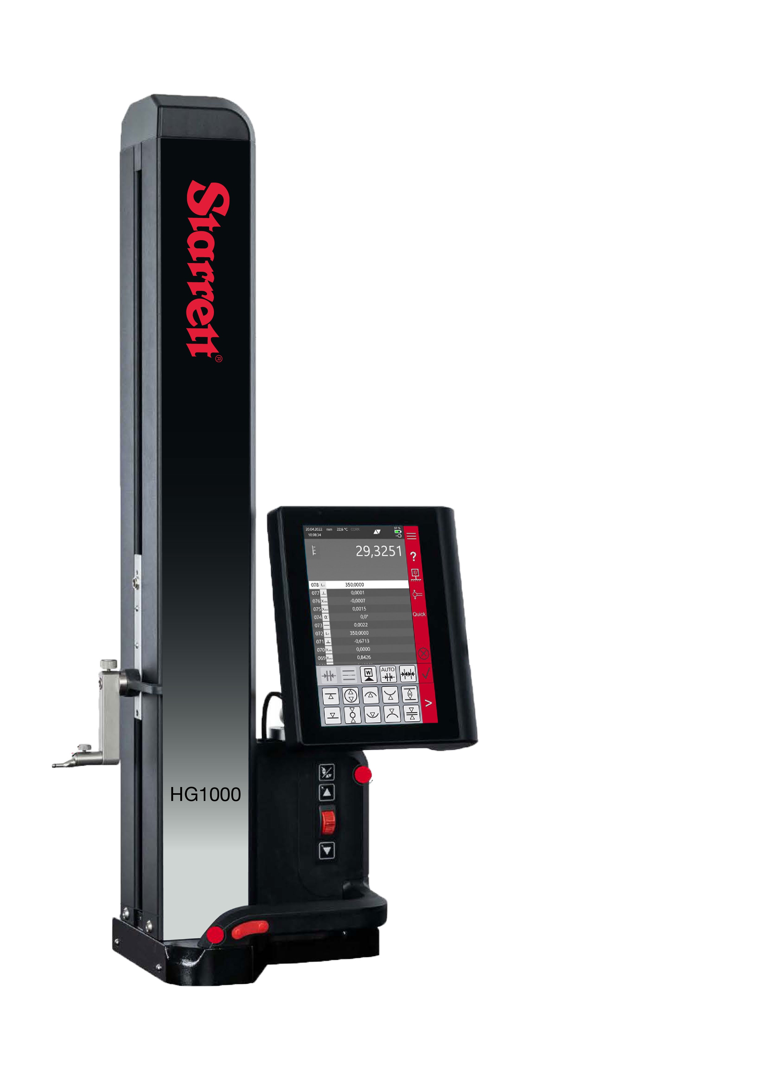 Starrett HG 350/600/1000 Height Gage User Manual