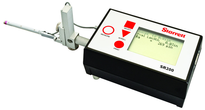 Starrett SR200 Surface Roughness Gage User Manual